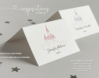 Cinderella Carriage Place Cards Wedding Escort Cards Disney - Etsy