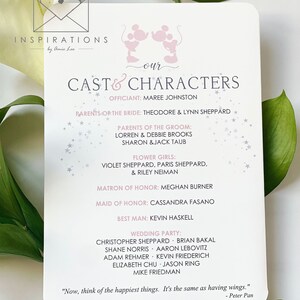 Disney Wedding Programs, Disney Ceremony Program Fans, Fairy Tale Wedding, Wedding Fans ...