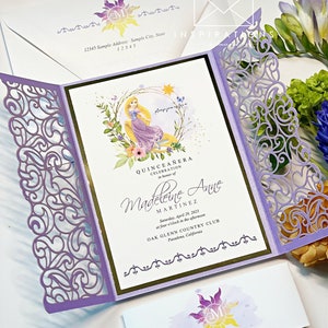 Disney's Tangled, Disney Sweet Sixteen, Sweet 16, Quinceañera, Bat ...