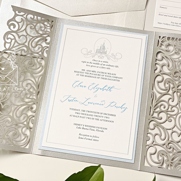 Cinderella Wedding Invitations - Etsy