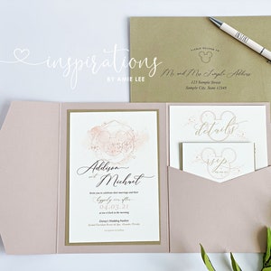 Elegant Disney Wedding Invitations, Fairy Tale Wedding, Disney Wedding ...