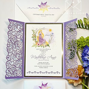 Disney's Tangled, Disney Sweet Sixteen, Sweet 16, Quinceañera, Bat ...