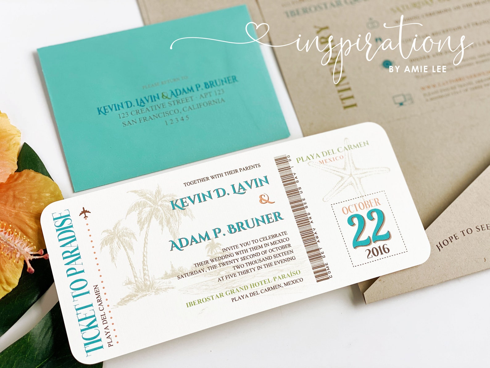 Boarding Pass Wedding Invitations Wedding Invitations - Etsy