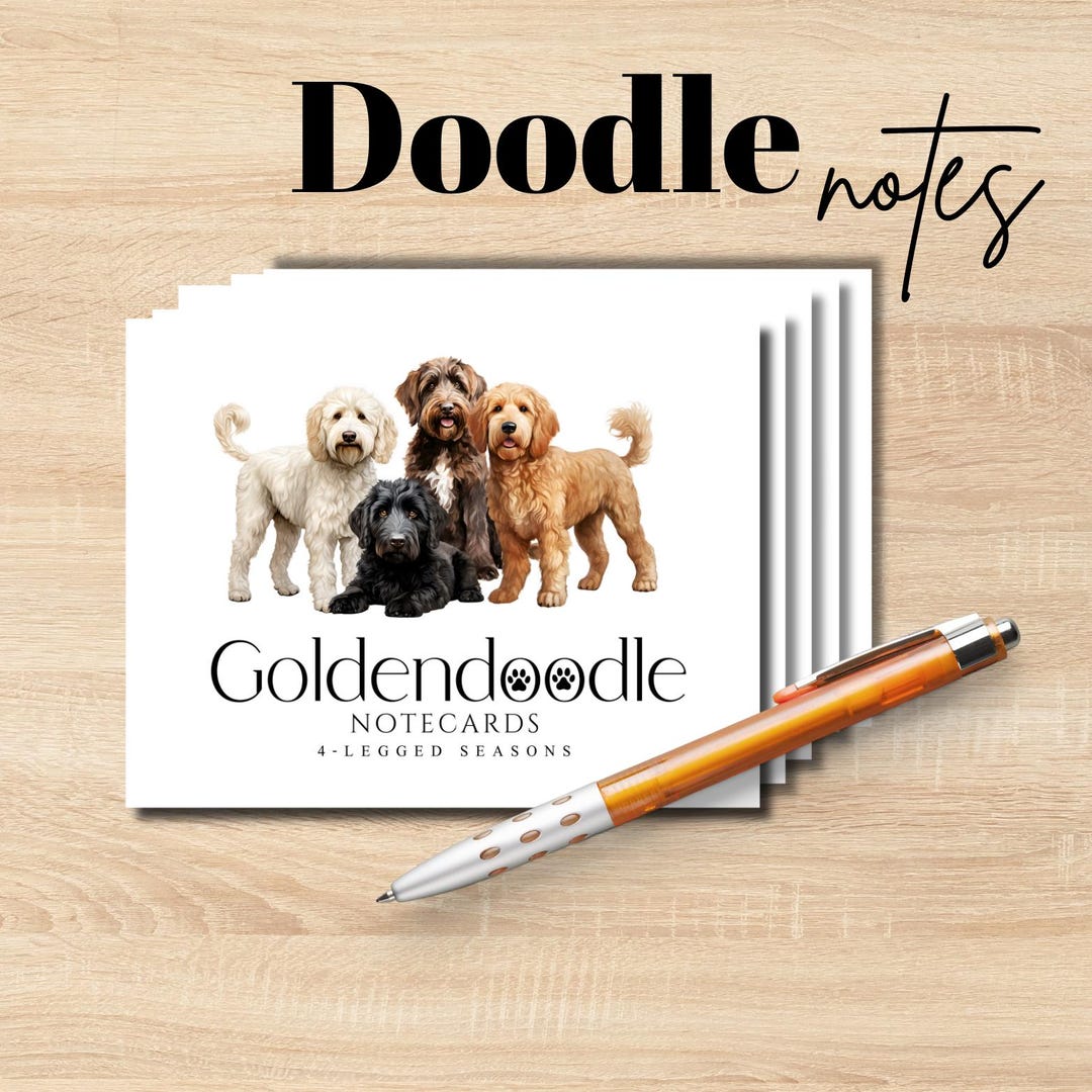 Goldendoodle Notecards, Goldendoodle Lover, Gifts, Dog Lover ...