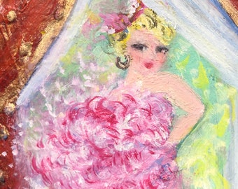 Burlesque Painting - Etsy