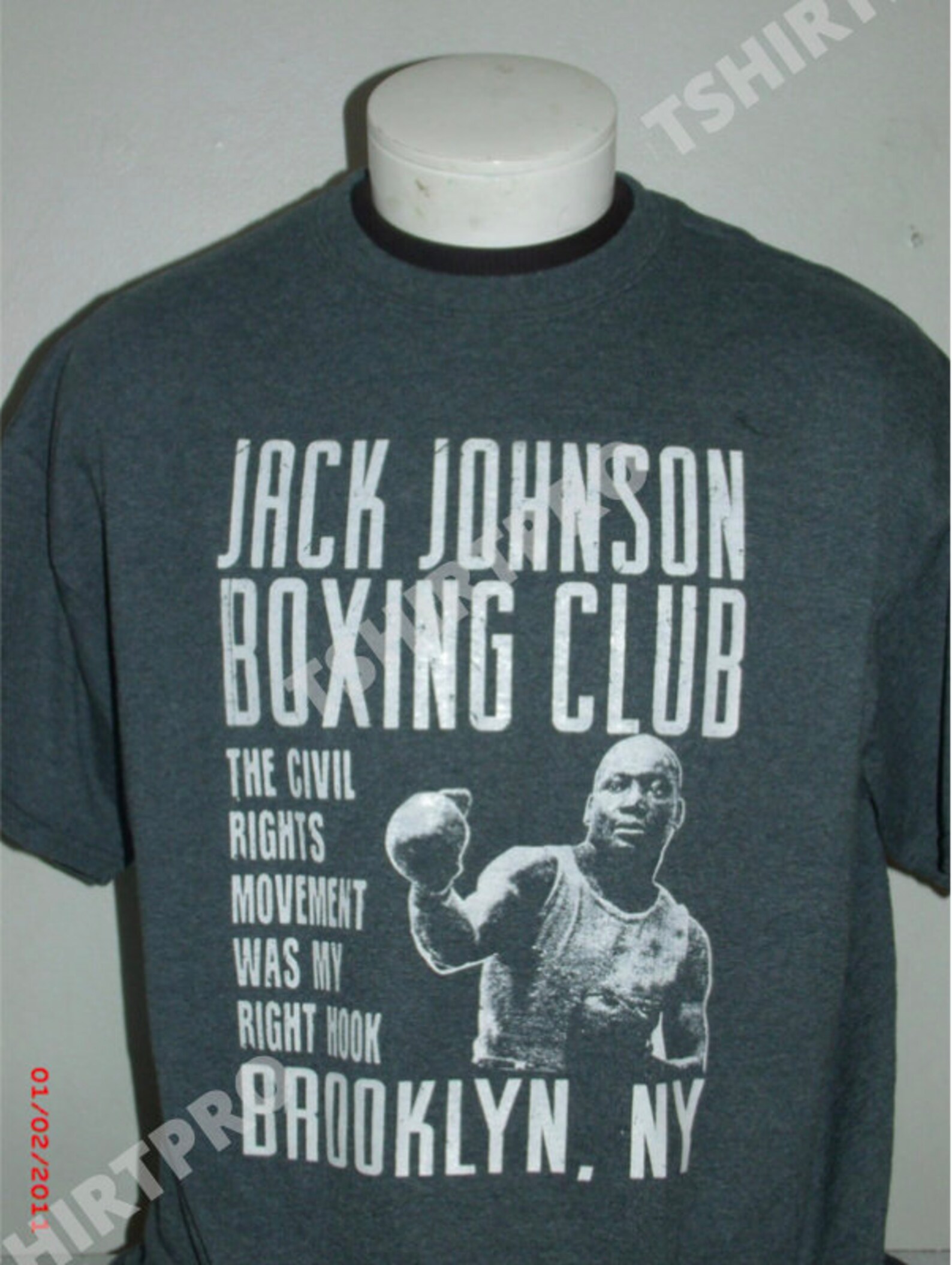 Jack Johnson Boxing T-shirt Unlimited Americana Collection - Etsy