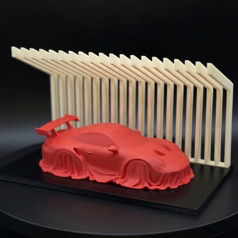 Porsche Sculpture Prints - Etsy
