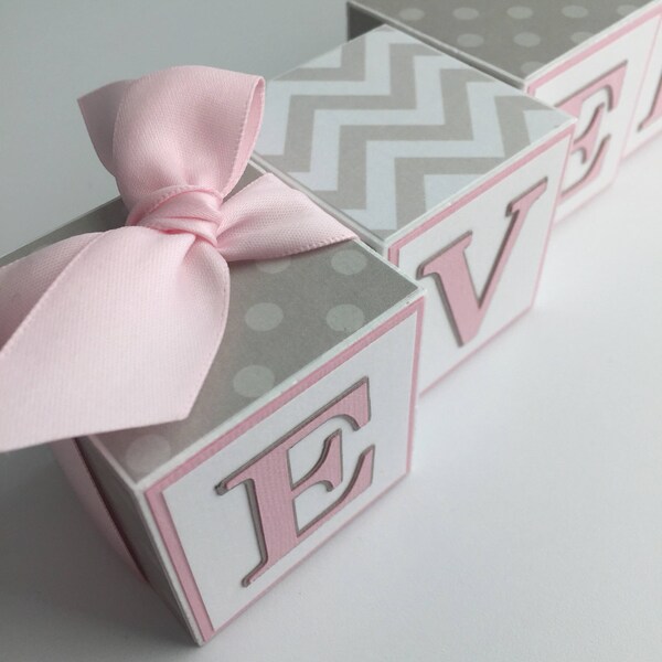 Baby Name Blocks - Etsy