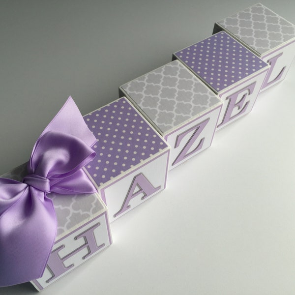 Baby Name Blocks - Etsy