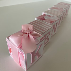 Custom Baby Name Blocks Baby Gift Baby Shower Newborn Nursery ...