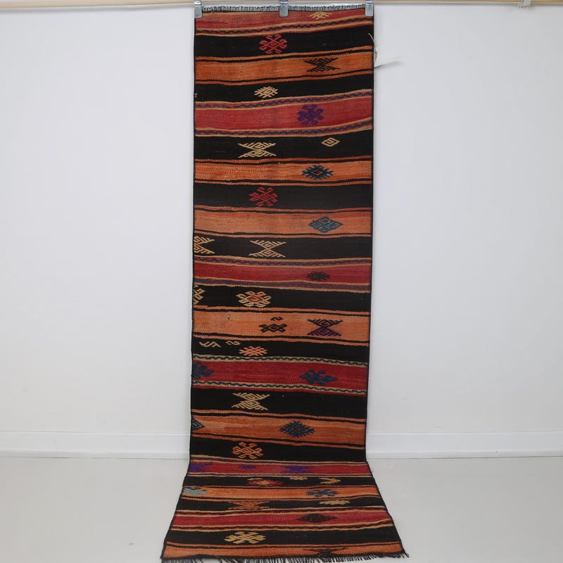 Rug Turkish Kilim Stripe - Etsy