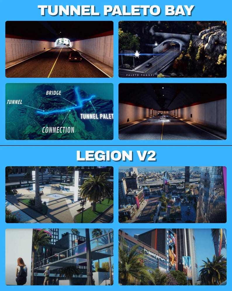Fivem MLO Map Pack | 19x Interiors, Roleplay Locations (drag & Drop) - Etsy