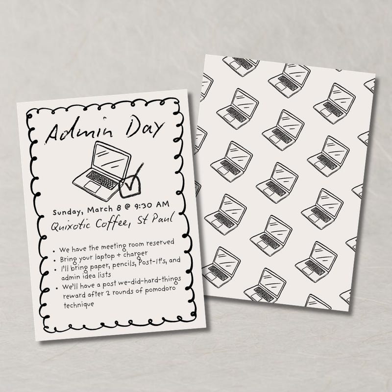 Administrative Professionals Day Invitation - Etsy