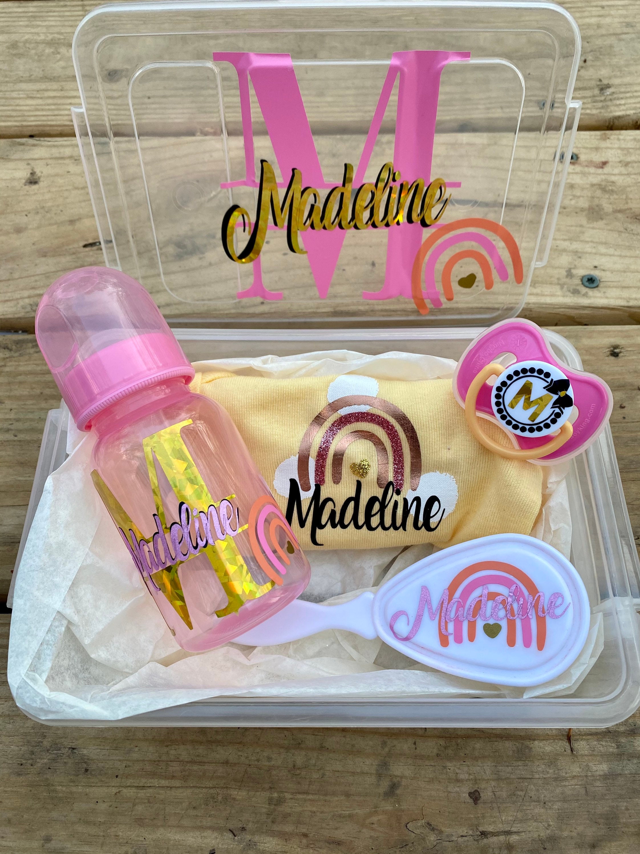 Personalized Baby Gift Box Newborn Gift Set Baby Mystery | Etsy