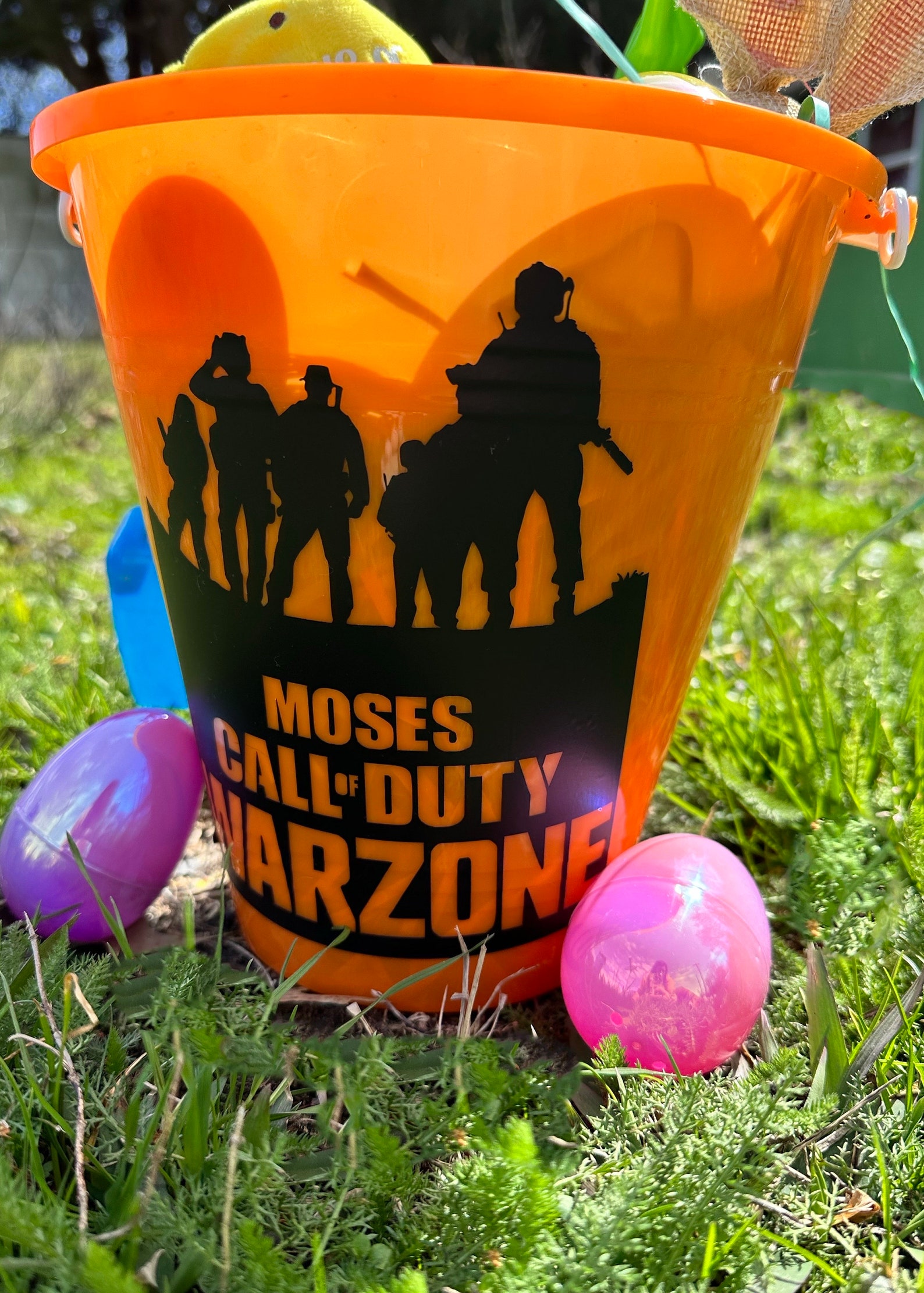 Video Game Easter Basket - COD Easter Basket - App Easter Bucket ...