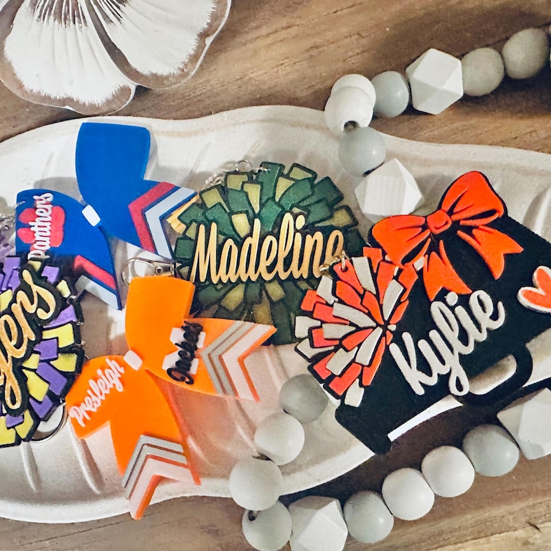 Cheer Keychain - Etsy