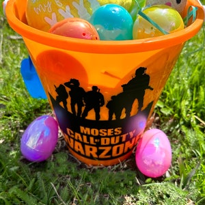 Video Game Easter Basket - COD Easter Basket - App Easter Bucket ...