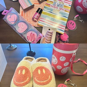 Smiley Face Gift Set Smiley Face Slippers Slippers Gift Basket Smiley ...