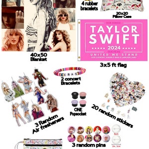 Taylor Fan Gift Box T.S. Birthday Gift Basket Swiftie Blanket Gift Set ...