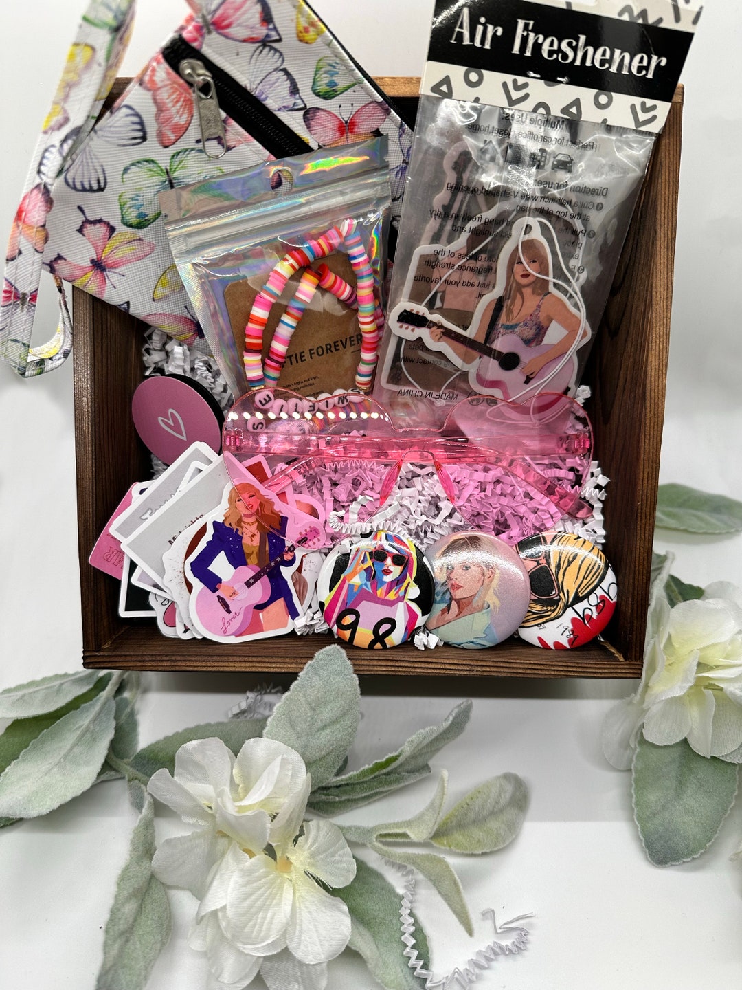 Taylor Fan Gift Box T.S. Birthday Gift Basket Swiftie Blanket Gift Set ...