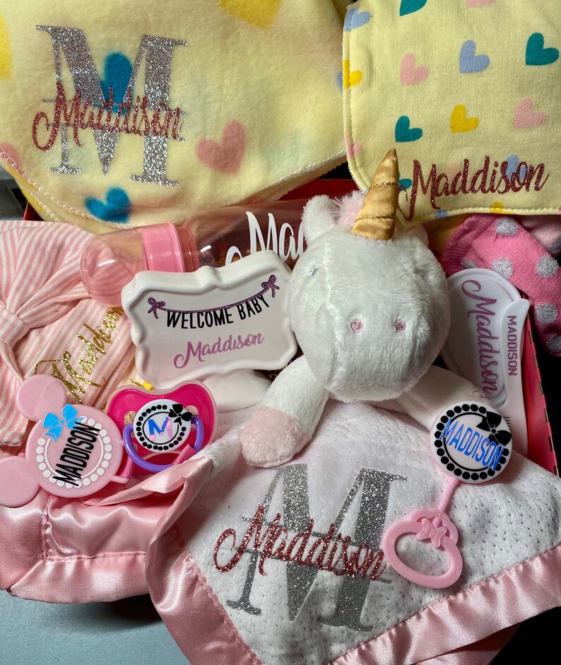 Personalized Baby Gift Box Newborn Gift Set Baby Mystery - Etsy