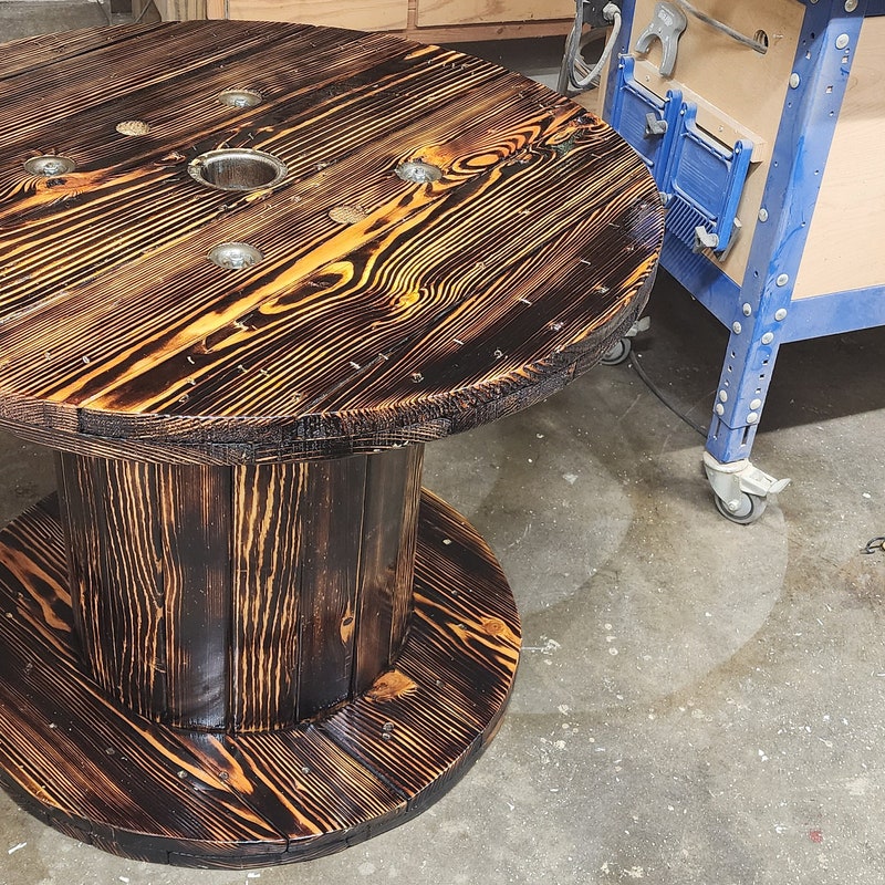Spool Table - Etsy