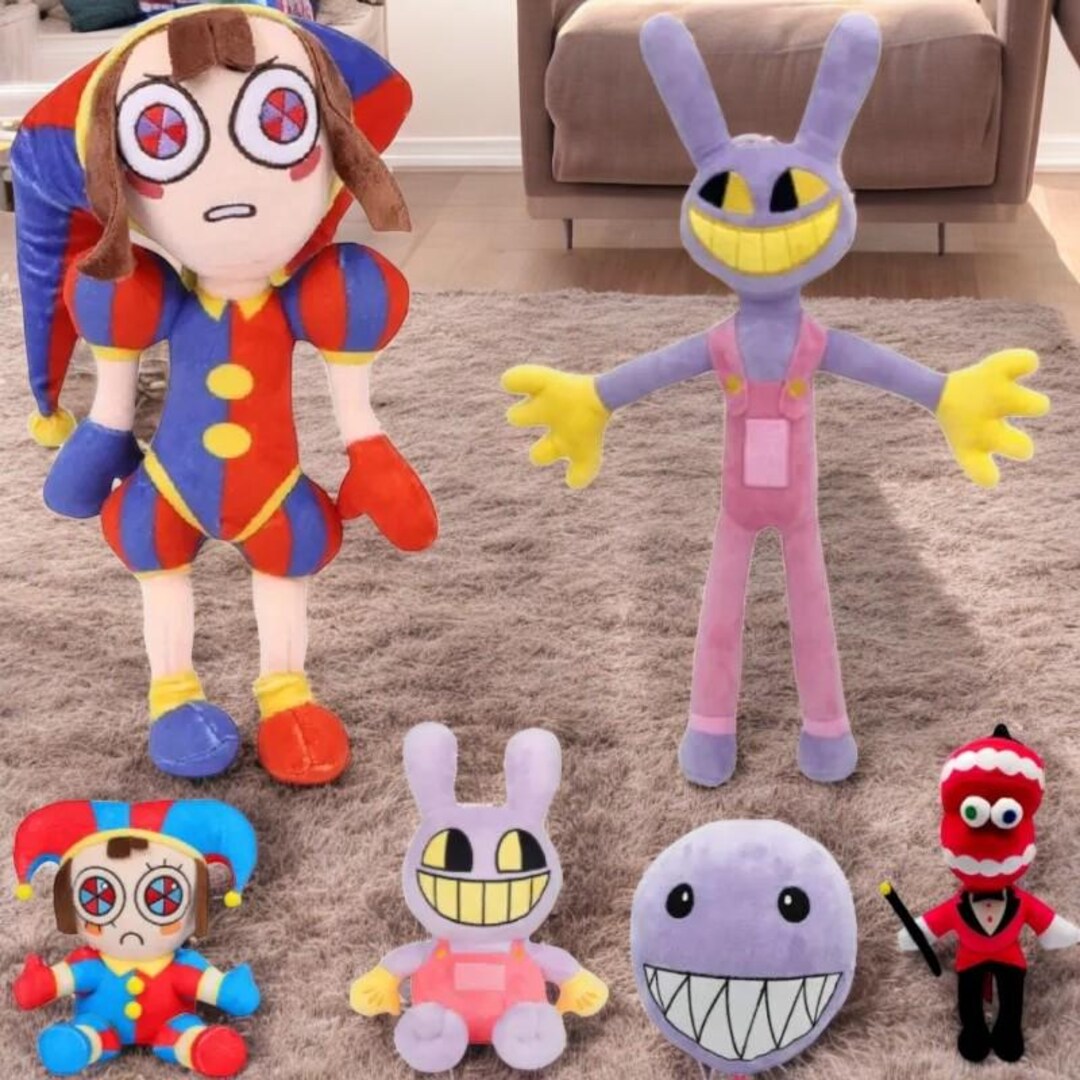 The Amazing Digital Circus Plushie - Pomni and Jax Plushie Doll Toys ...
