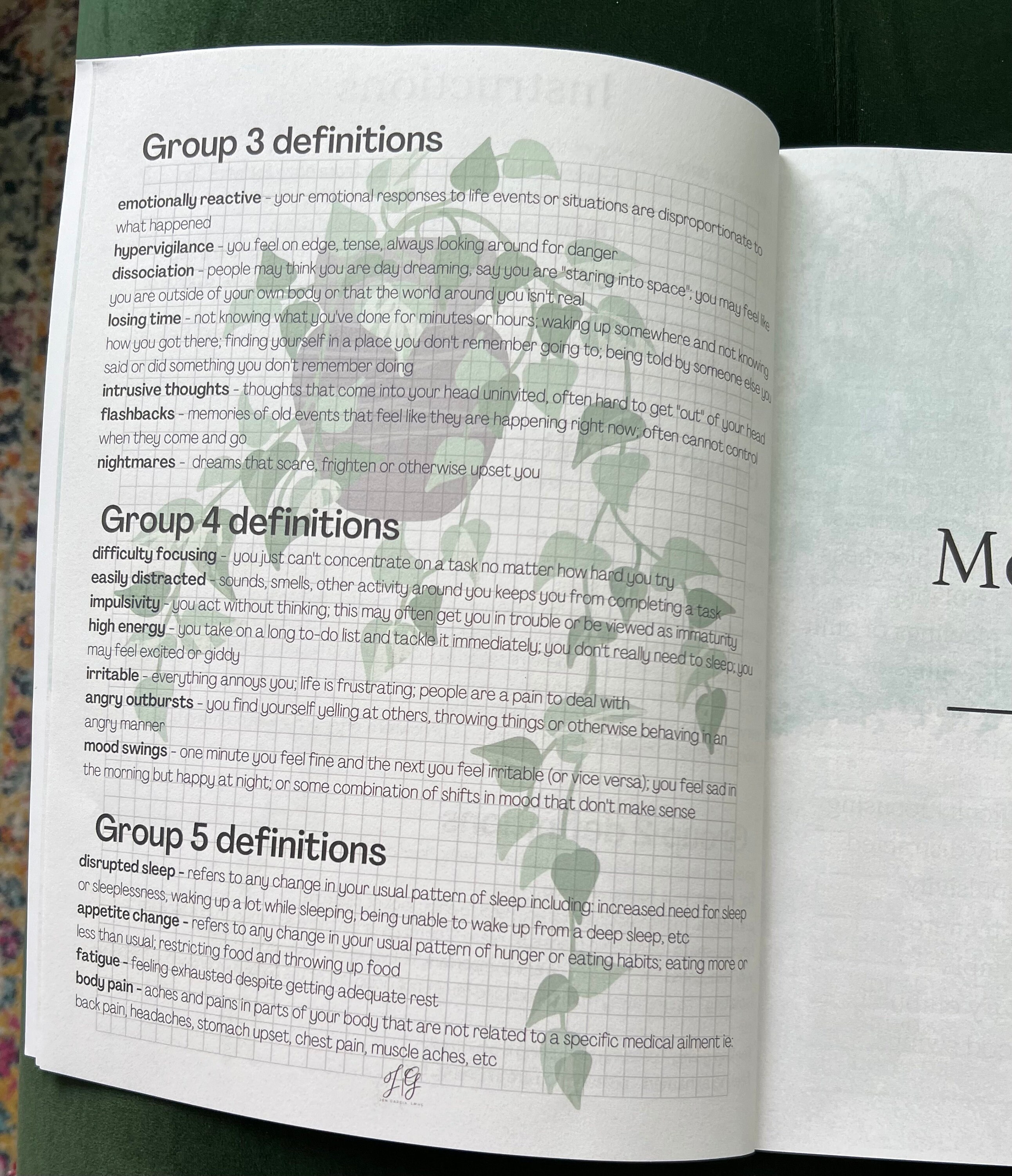 Mental Health Tracking 101 therapy workbook: mood tracking, symptom log ...