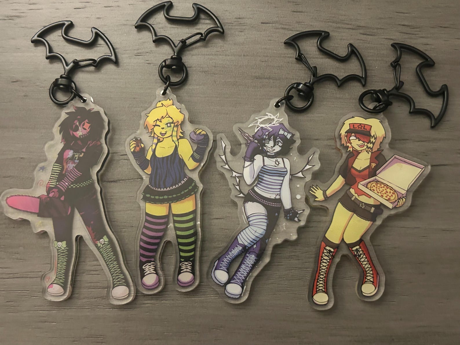 Forsaken Keychain | Party Two Time, Scenecore Slasher, Scene Elliot ...