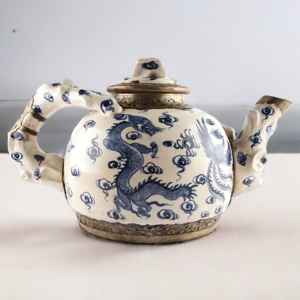 Pewter Teapot - Etsy