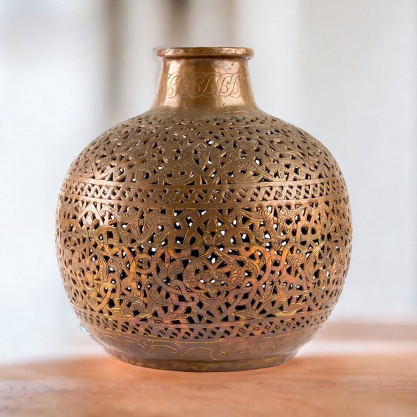 Antique Copper Vases - Etsy