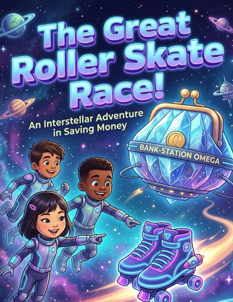 The Roller Skate Race! Interstellar Saving Money Adventure, Bank ...