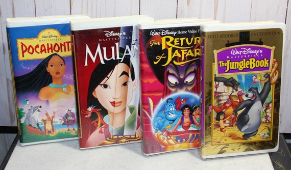 Walt Disney VHS Movie Lot - Etsy