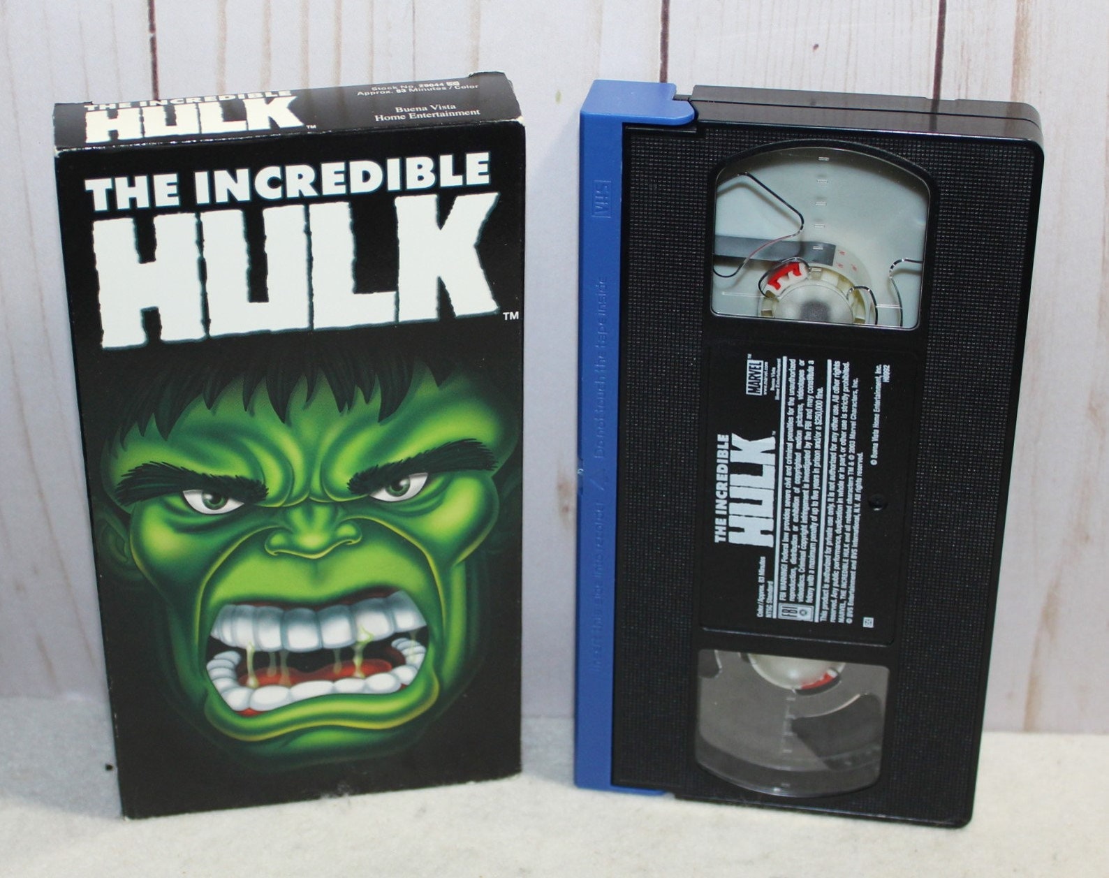 The Incredible Hulk Vhs Lot - Etsy