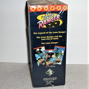 The Lone Ranger Vhs Box Set - Etsy