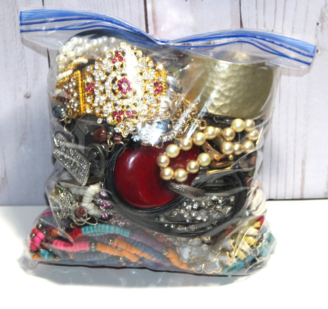 Estate Jewelry Lot Necklaces Bracelets Rings Watches Brooches - Etsy Canada