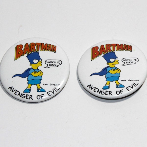 Bart Simpson Pin - Etsy