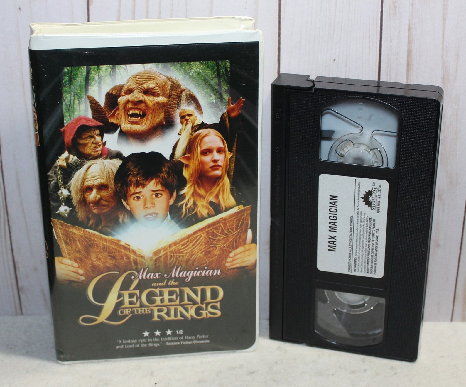 Max Magician and the Legend of the Rings Vhs - Etsy