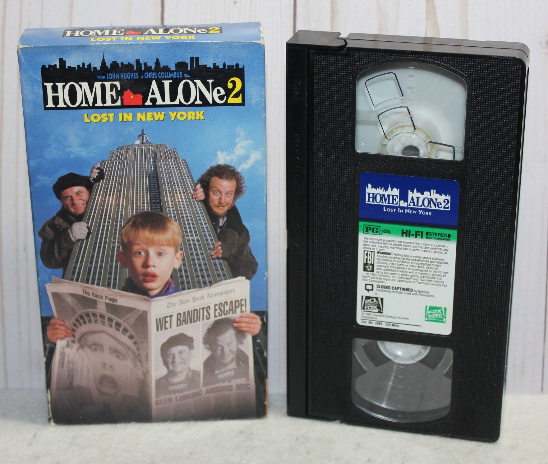 Home Alone 2 Lost In New York Vhs