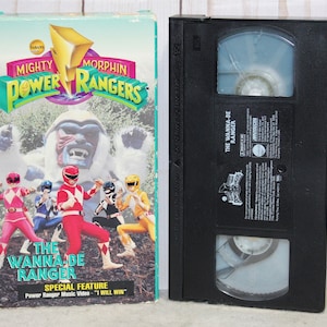 Power Rangers the Wanna Be Ranger Vhs - Etsy