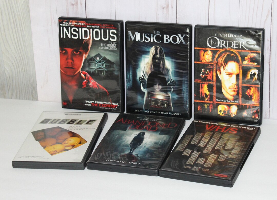 Horror Movie DVD Lot - Etsy Australia