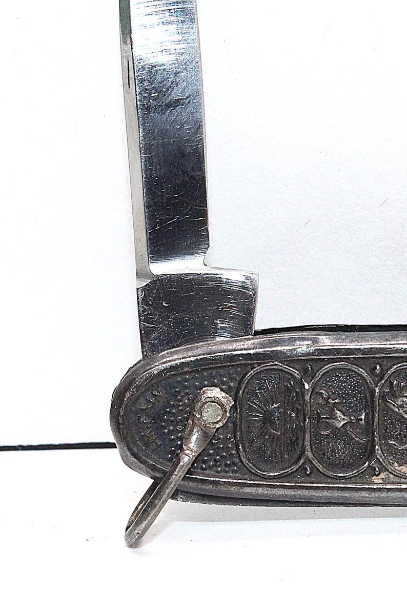 Vintage 12 Tribes of Israel Pocket Knife - Etsy