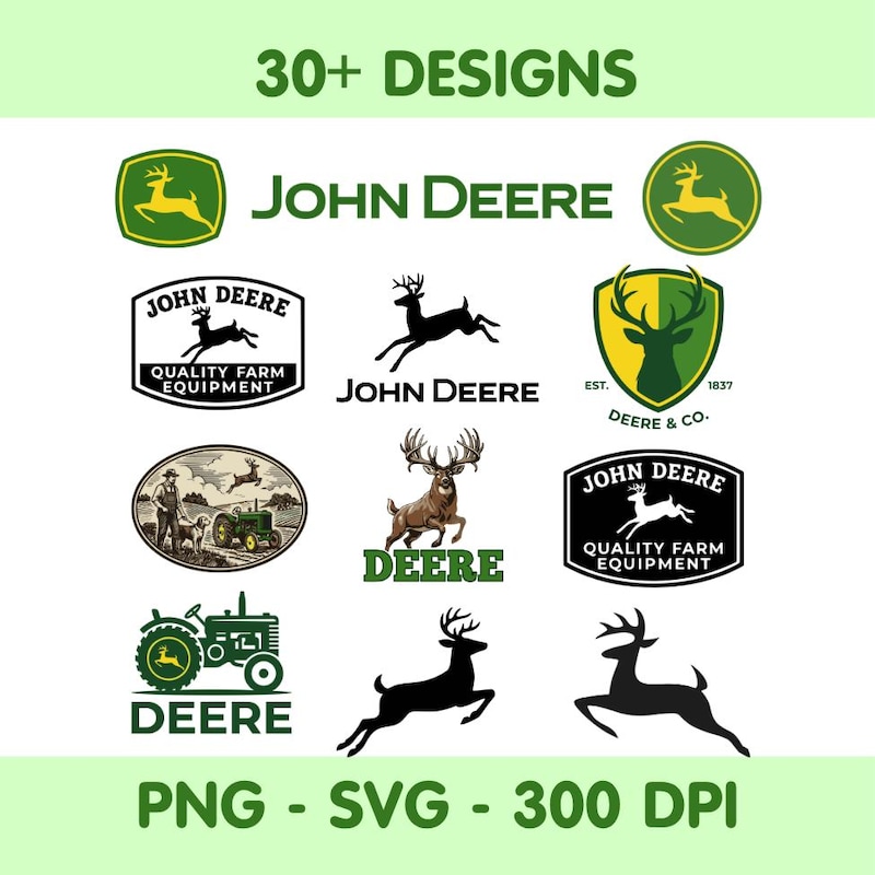 John deere hirsch aufkleber - Etsy.de