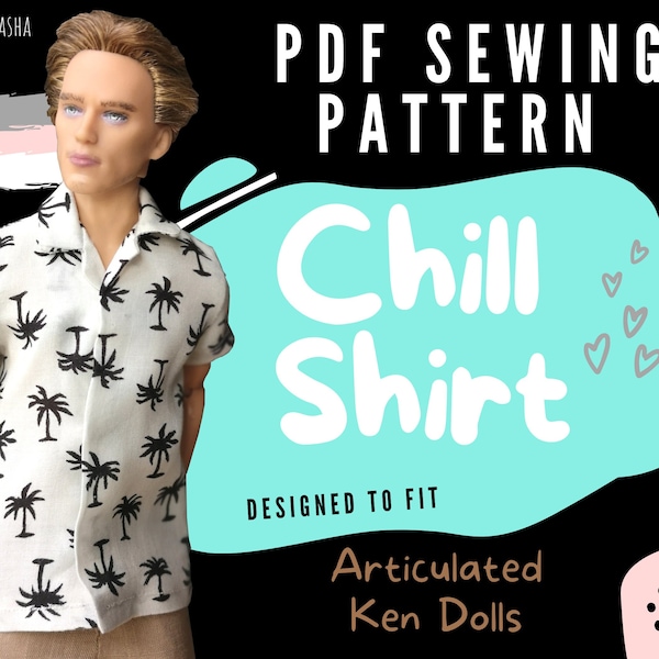 Ken Doll Pattern - Etsy