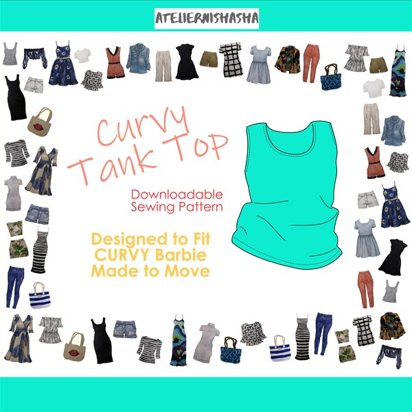 Barbie Tank Top - Etsy