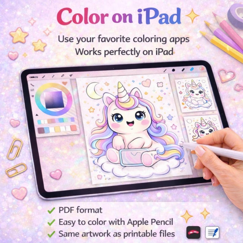 Unicorn Numbers 0-10 Coloring Book, Learn Numbers Worksheet for Kids ...
