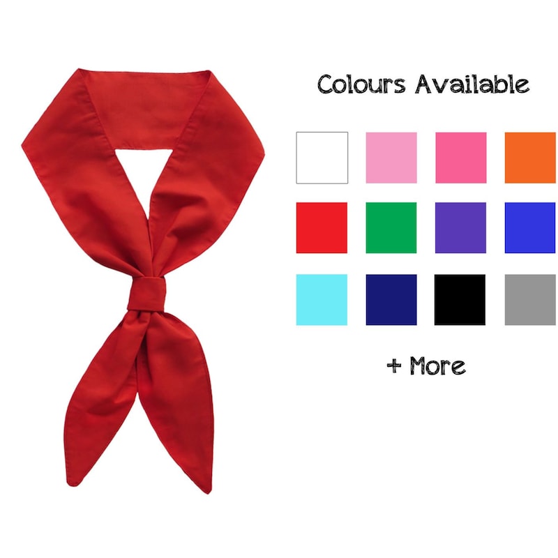 School Uniform Girls Neck Tie - Etsy