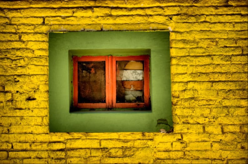Yellow Window - Buenos Aires LA BOCA District - Fine Art Travel ...