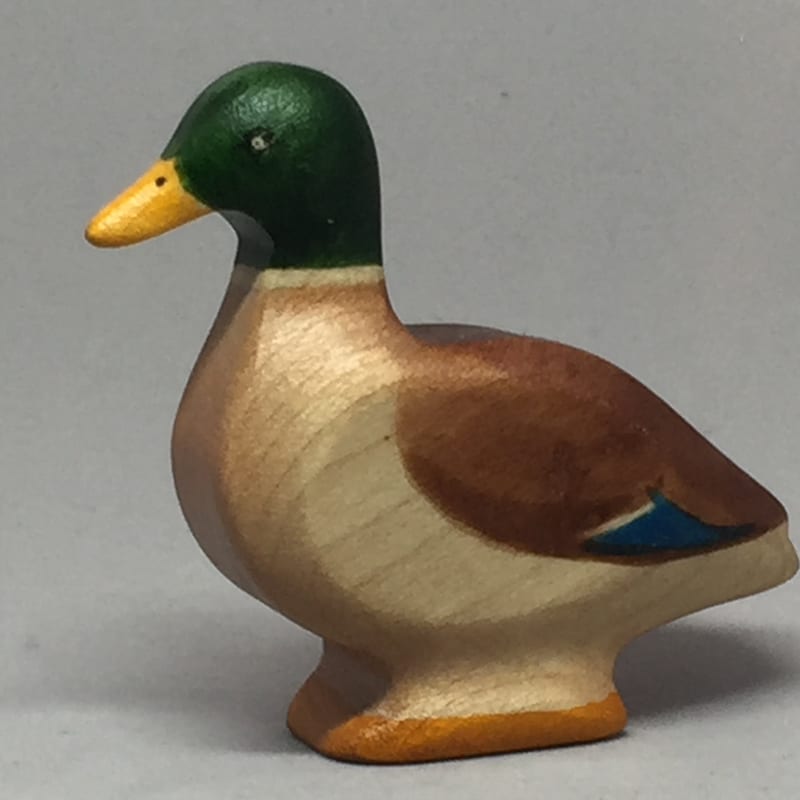 Wooden Duck Toy - Etsy