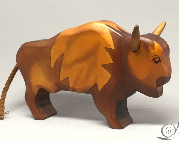 Toy Bison Brown Colourful Size: 165 X 100 X 30 Cm bxhxs - Etsy